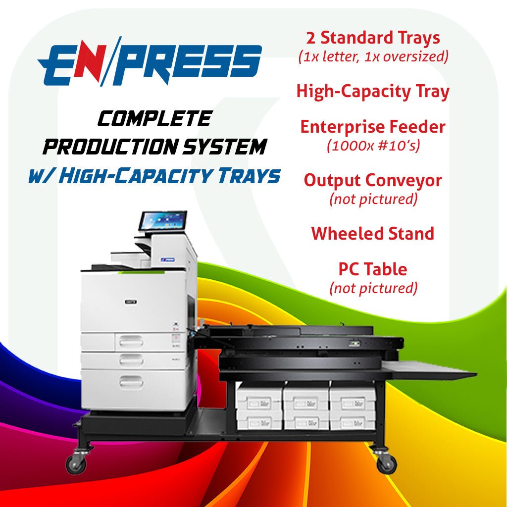 En/Press Complete Production System w/ High Capacity Tray
