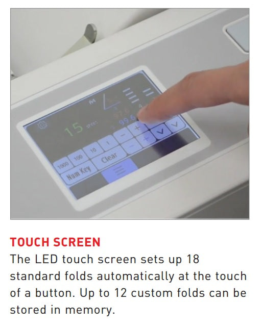 MBM 508A Automatic Programmable Folder